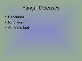 Human diseases final | PPT