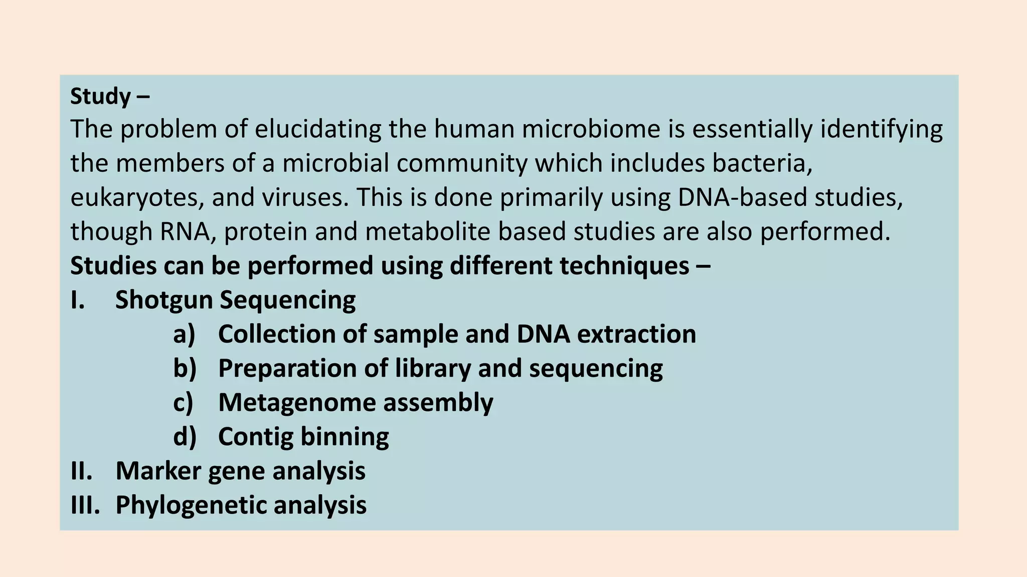 Human microbiome in health and disease | PPTX