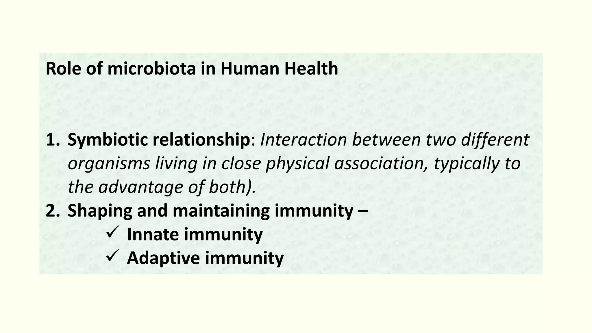 Human microbiome in health and disease | PPTX | Digestive Disorders ...