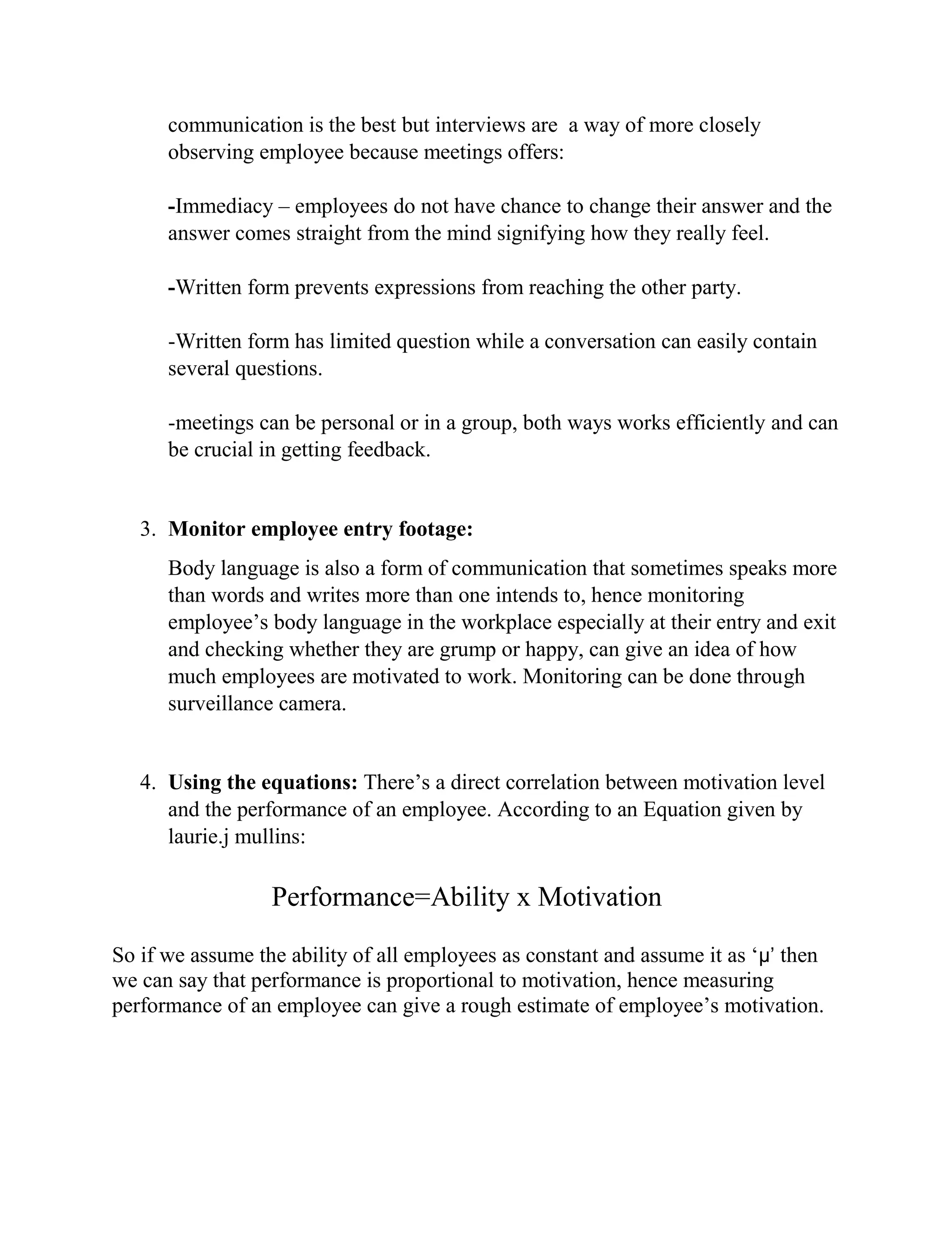 Human dyanamics MITSOB, motivation and employee attitude measurement | DOCX