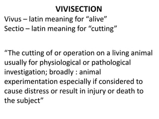 Humane charity presentation | PPTX