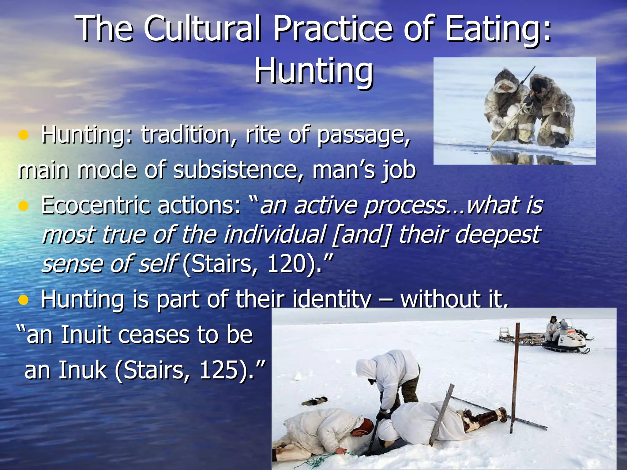 Imagining the Ecological Inuit | PPT