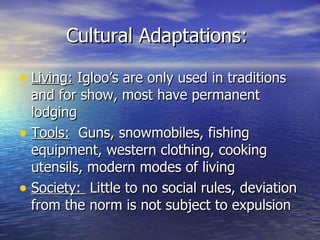Imagining the Ecological Inuit | PPT