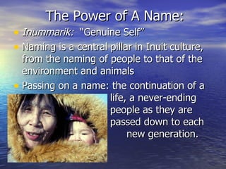 Imagining the Ecological Inuit | PPT