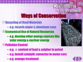 Human effects and pollution in environment | PPT
