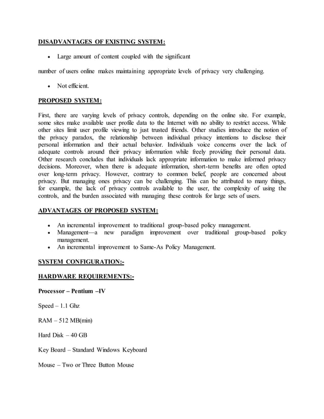 IEEE 2014 JAVA NETWORK SECURITY PROJECTS Human effects of enhanced privacy management models ...