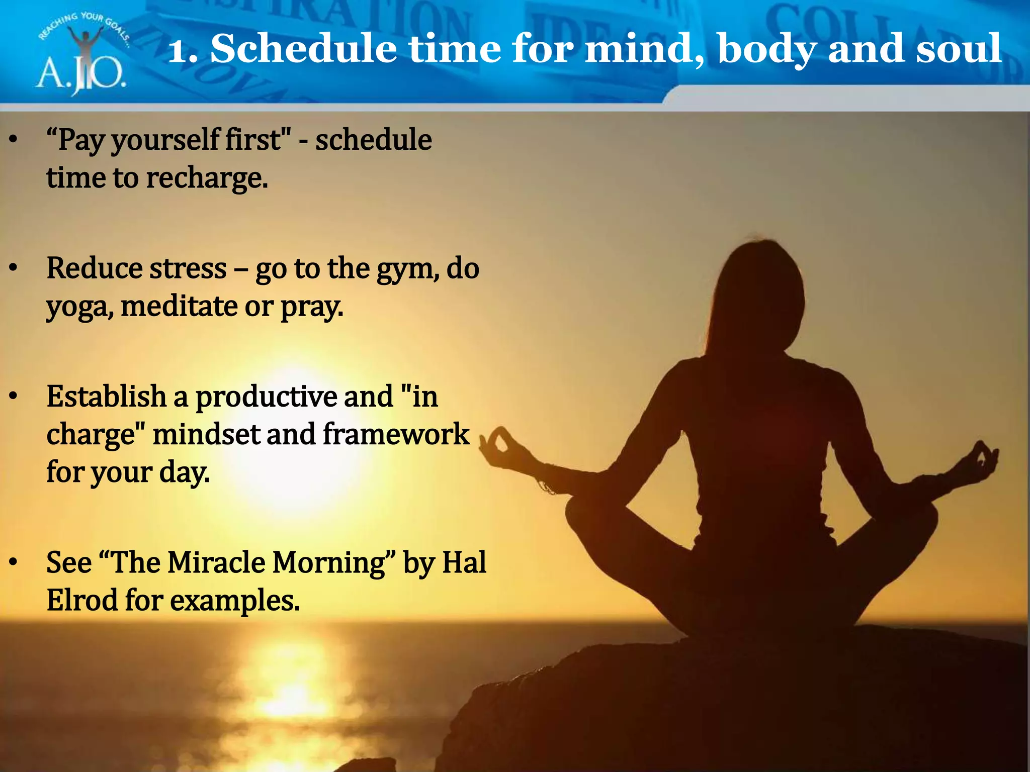 Human energy management tips | PPTX