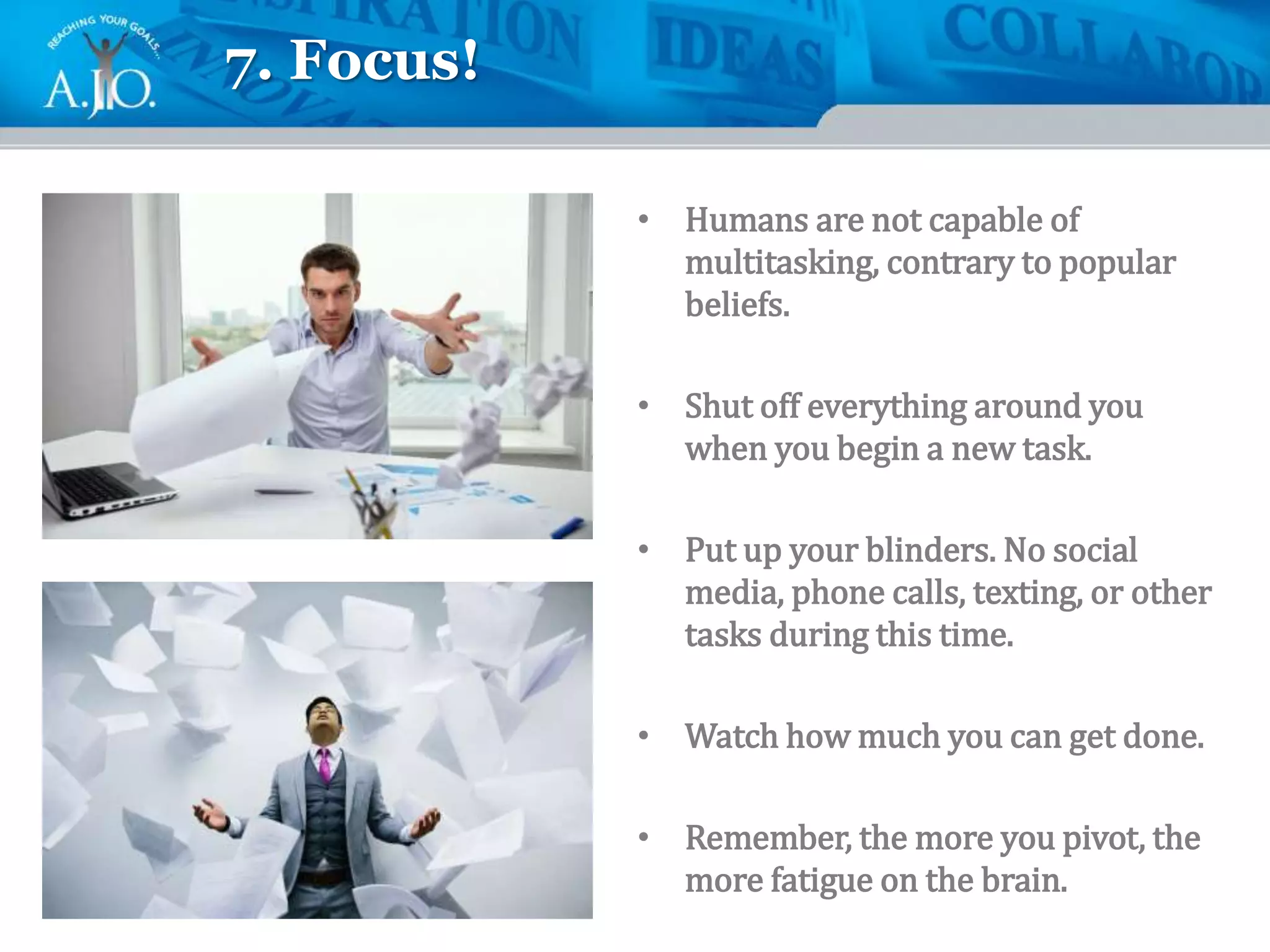 Human energy management tips | PPTX