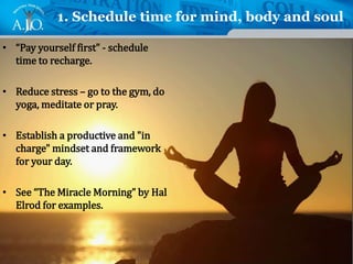 Human energy management tips | PPTX
