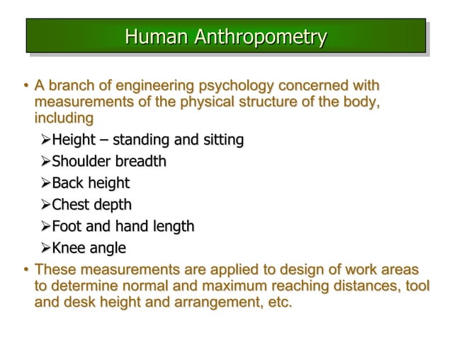 Human engineering | PPT