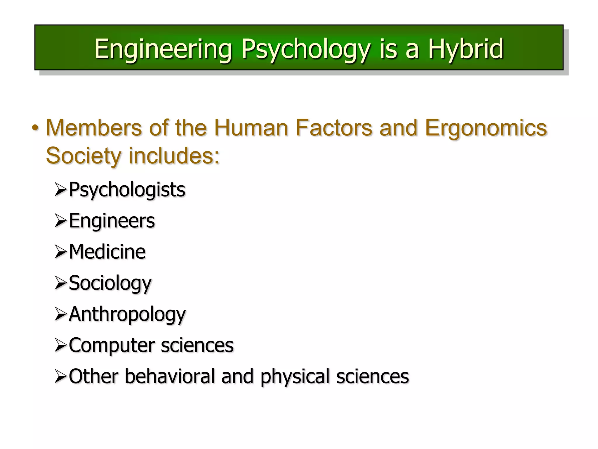 Human engineering | PPTX