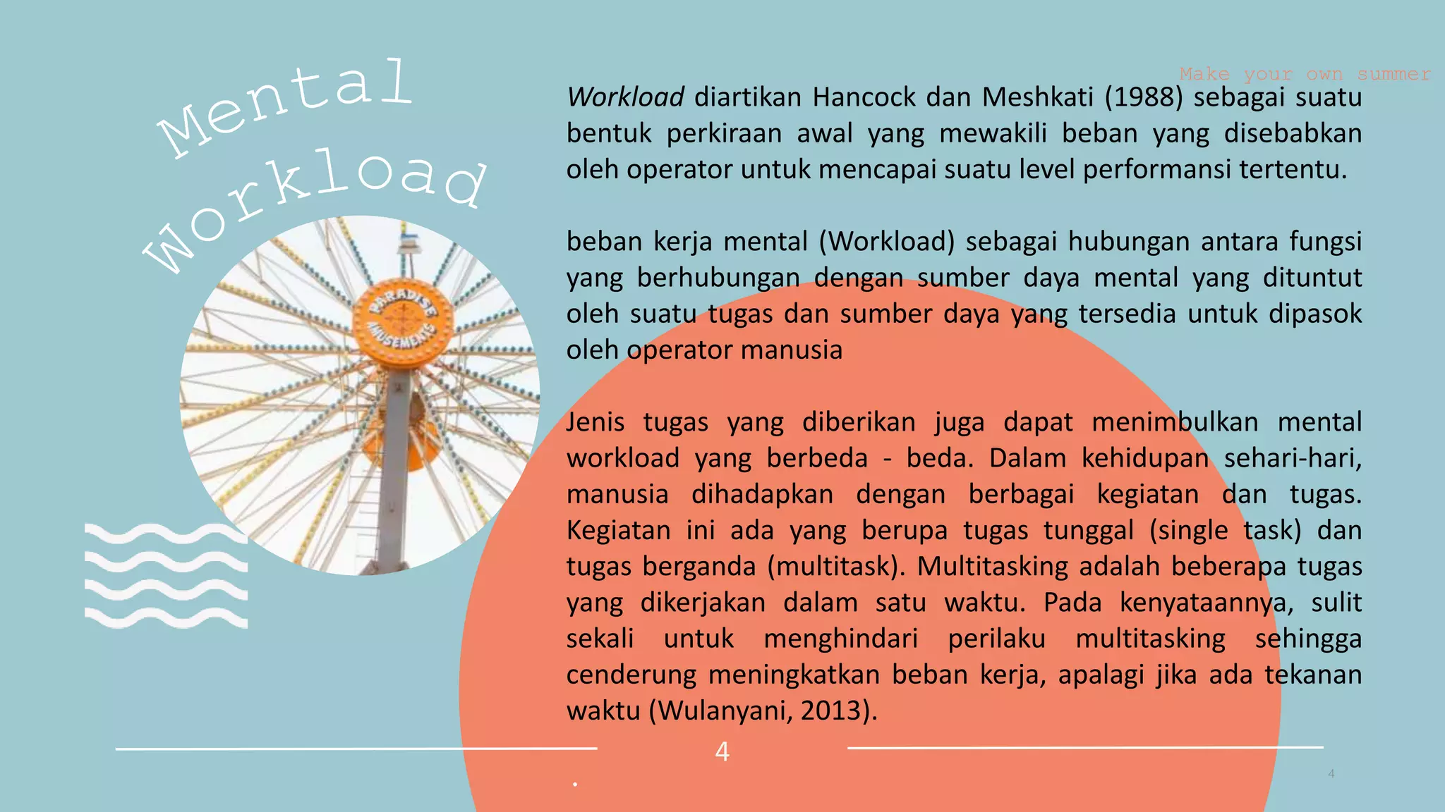 Mental workload and Situation awareness | PPTX