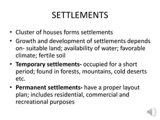 Human environment | PPTX | Geography | Science
