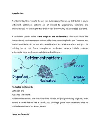 Human Environment and Settlement.docx