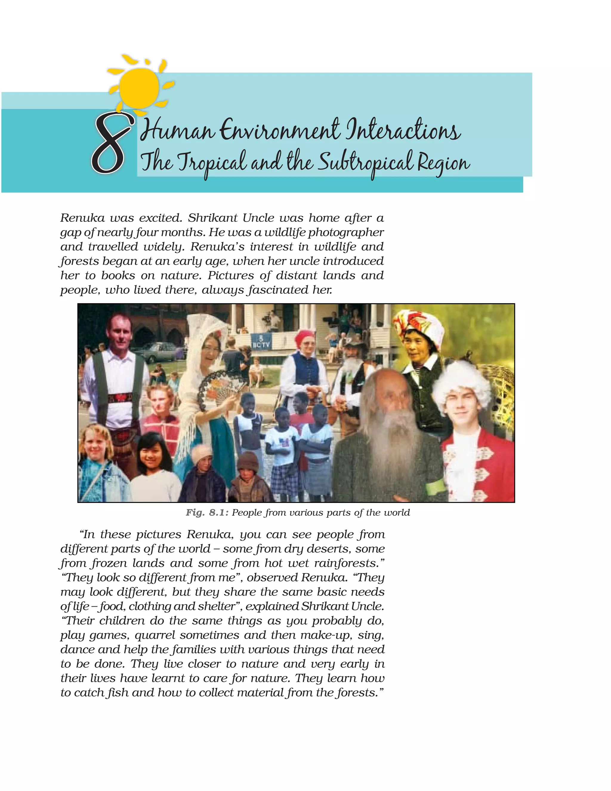 Human environment interactions | PDF