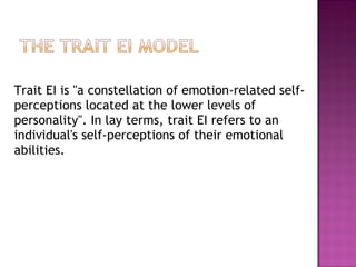 Humanering and Emotional Intelligence | PPT