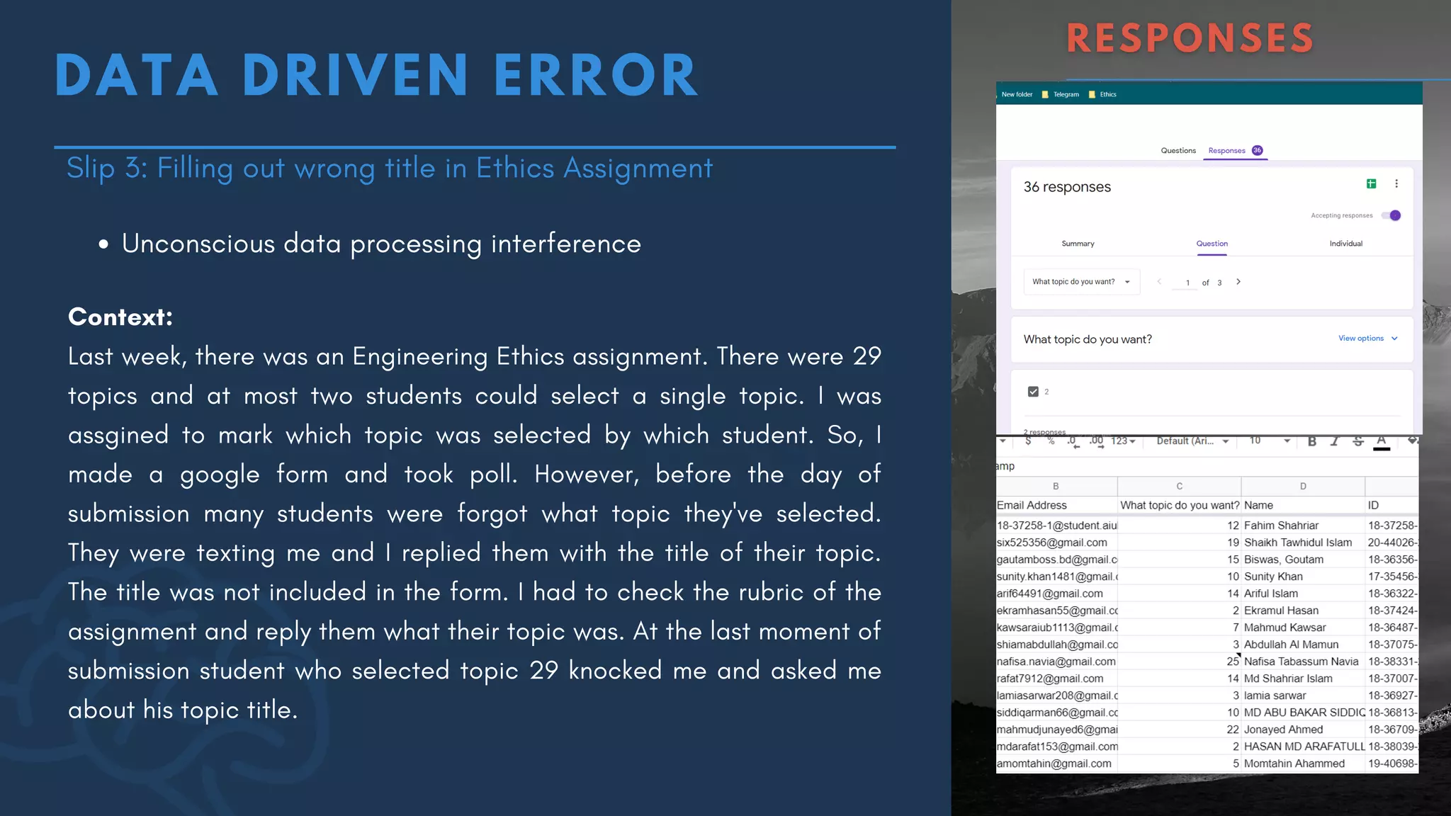 Human errors | PPT
