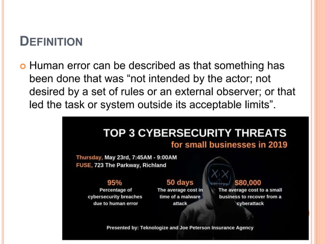 Human Error- Data breaches/Cyber Security | PPT Human Error- Data breaches/Cyber Security | PPT