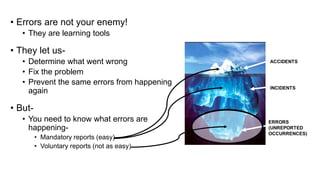 Human Error as a Learning Tool | PDF | Technology & Computing