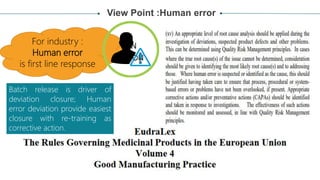 Human error as a root cause | PPTX
