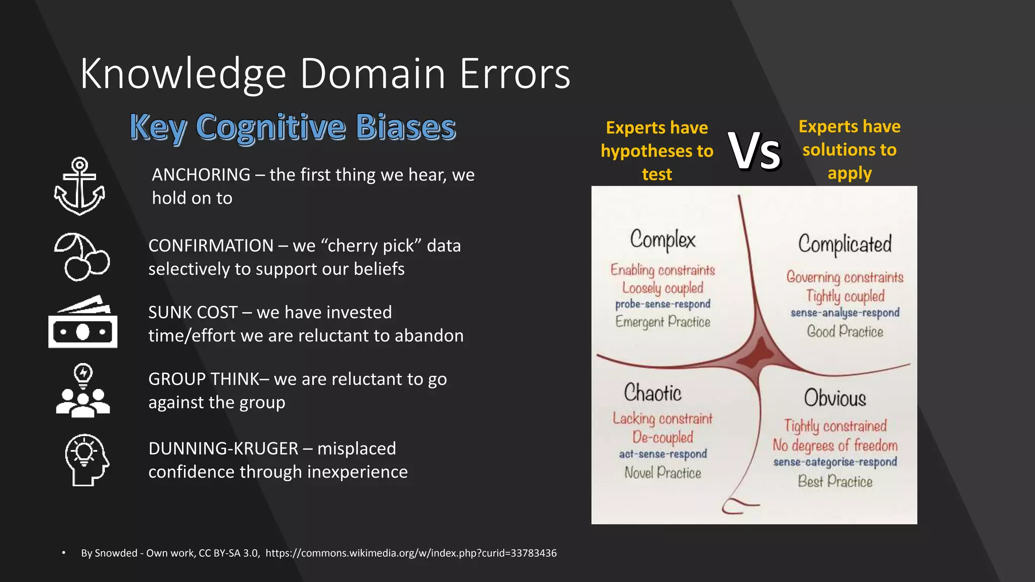 Human error, brains and how agility helps | PPT
