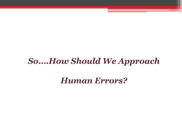 Introduction to Understanding Human errors in Pharmaceutical Industries ...