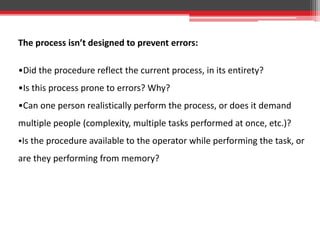 Introduction to Understanding Human errors in Pharmaceutical Industries ...
