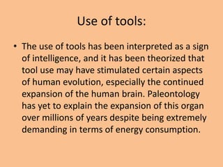 Human evolution (presentation #4 biology l2 project) | PPTX