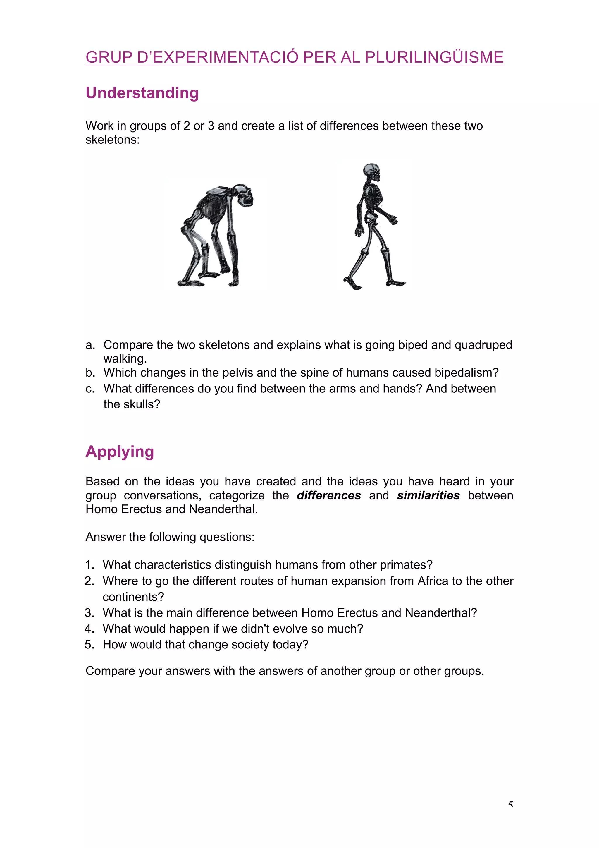 Human evolution | PDF