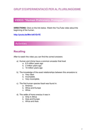 Human evolution | PDF