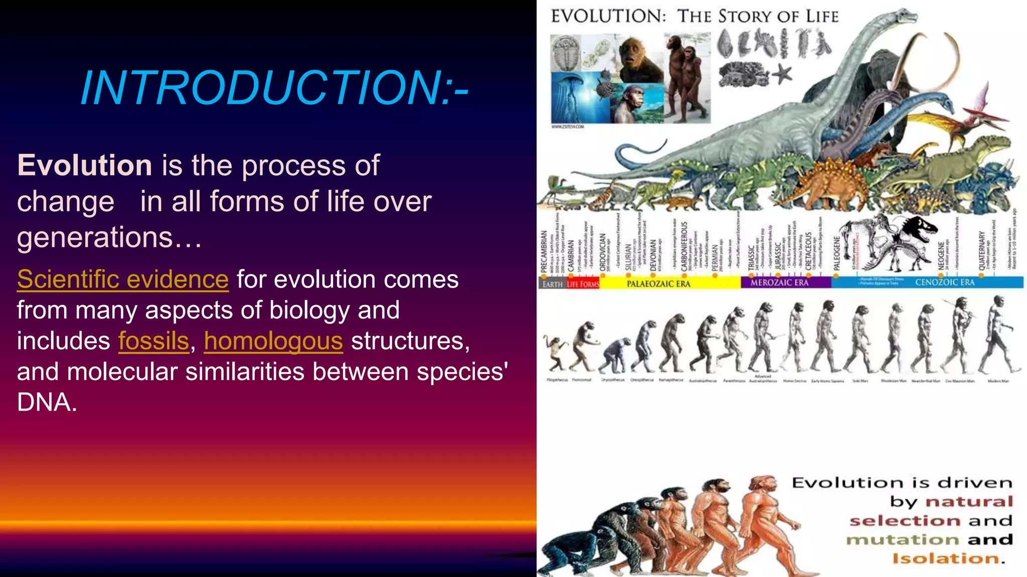 Human evolution (The Great Evolution In The World)...... | PPTX