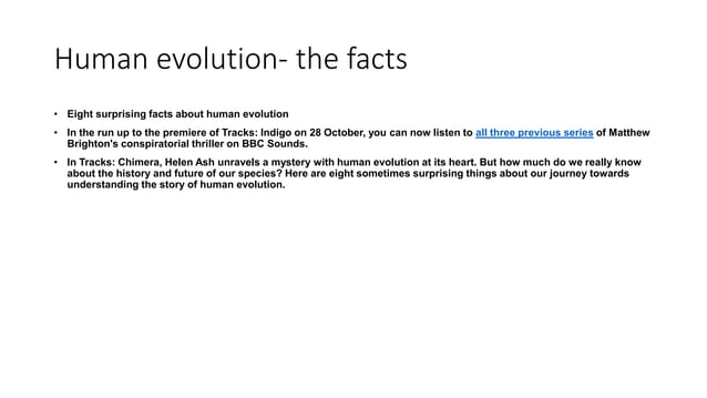 human evolution.pptx
