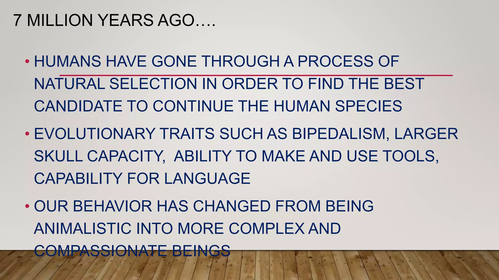 HUMAN EVOLUTION-GROUP OF DIPANIO | PPTX
