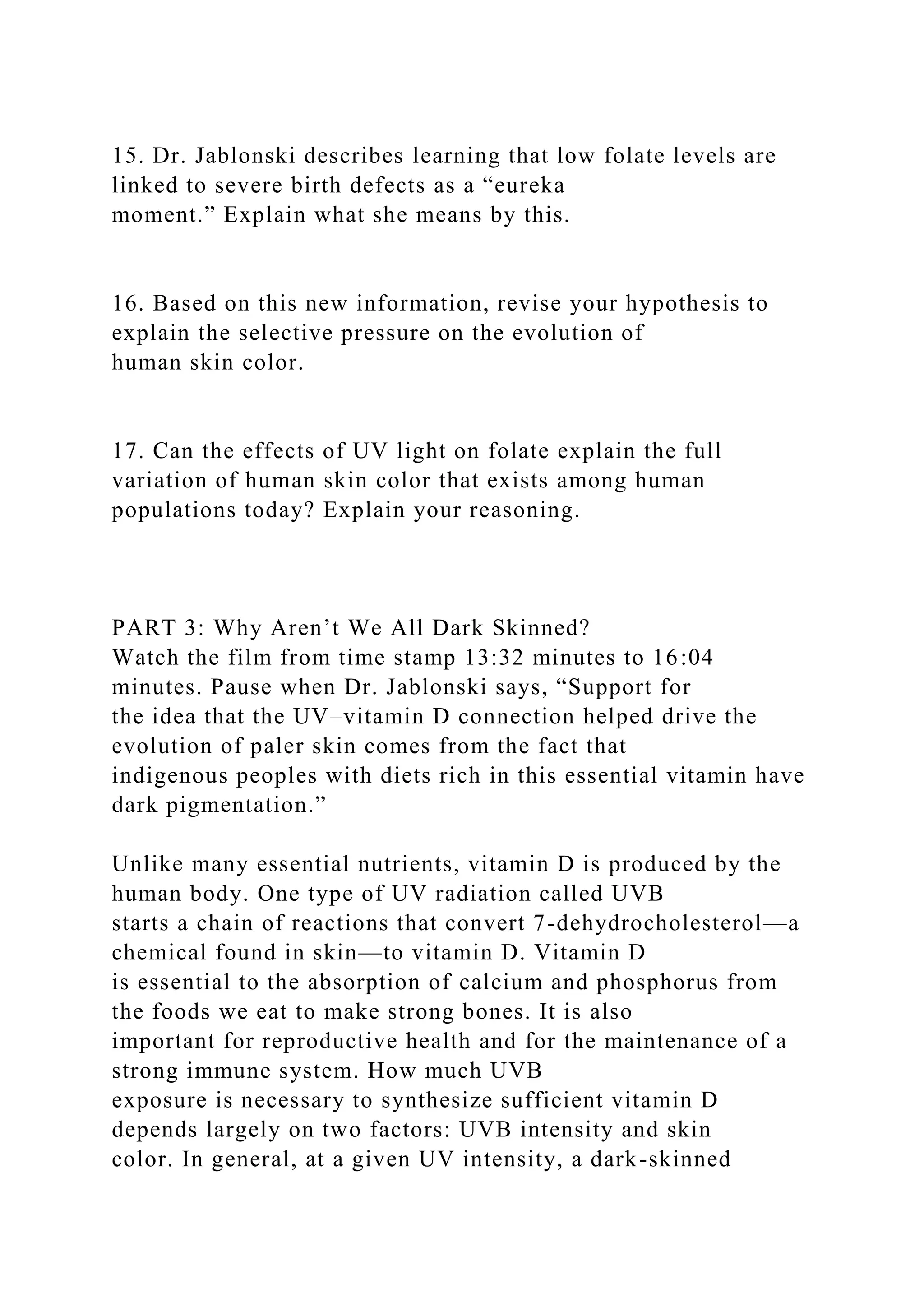 Human Evolution Revised April 2018 www.BioInteractive.org .docx