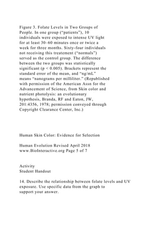 Human Evolution Revised April 2018 www.BioInteractive.org .docx