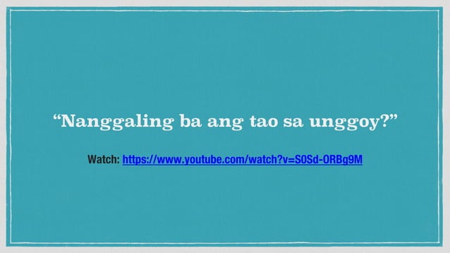Galing ba tayo sa unggoy? An Overview of Human Evolution | PDF | Genetics | Science