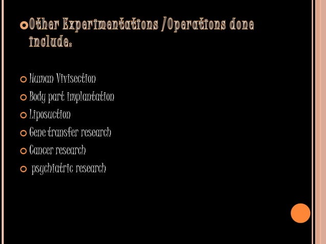 human experimentation | PPT | Pharmaceutical Drugs | Medical Health