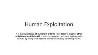 Human Exploitation.pptx