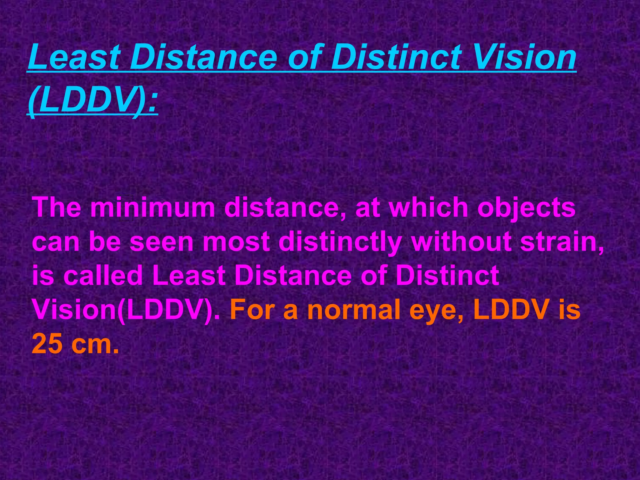 Human eye class 10 | PPT