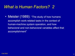 HumanFactors.ppt