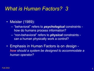 HumanFactors.ppt