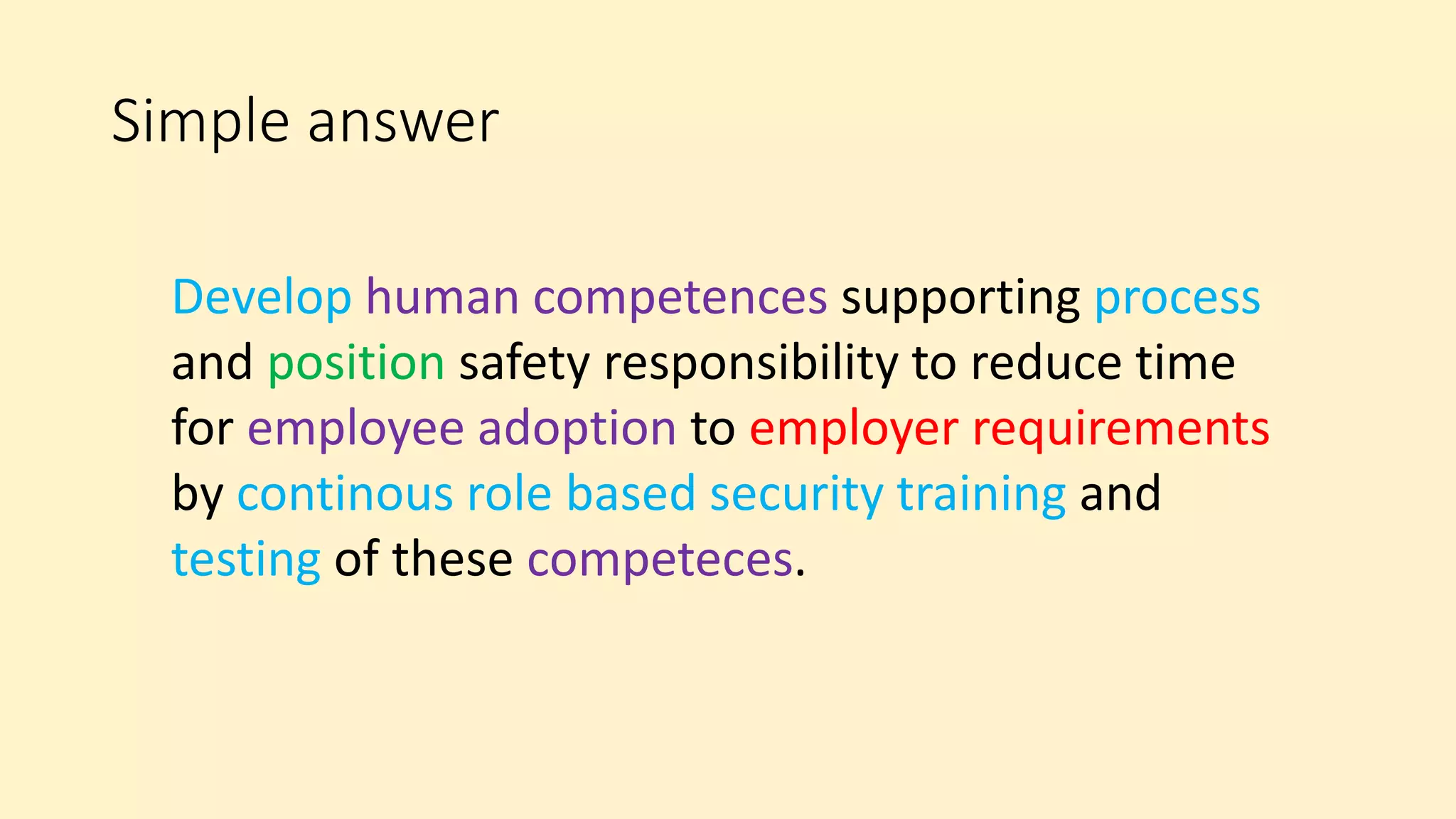 Human Factor Safety Decomposed | PPTX