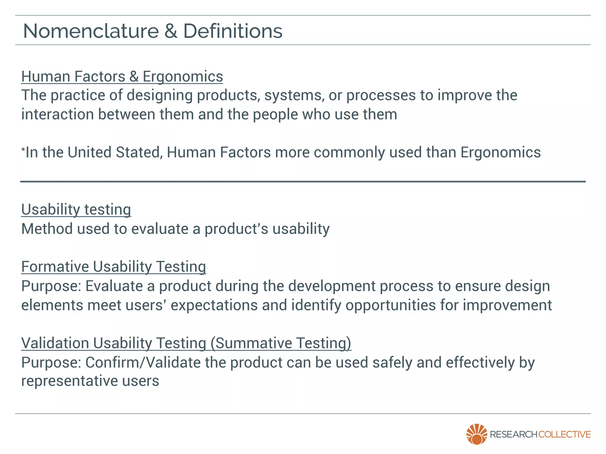 Demystifying the FDA's Human Factors Guidance | PDF
