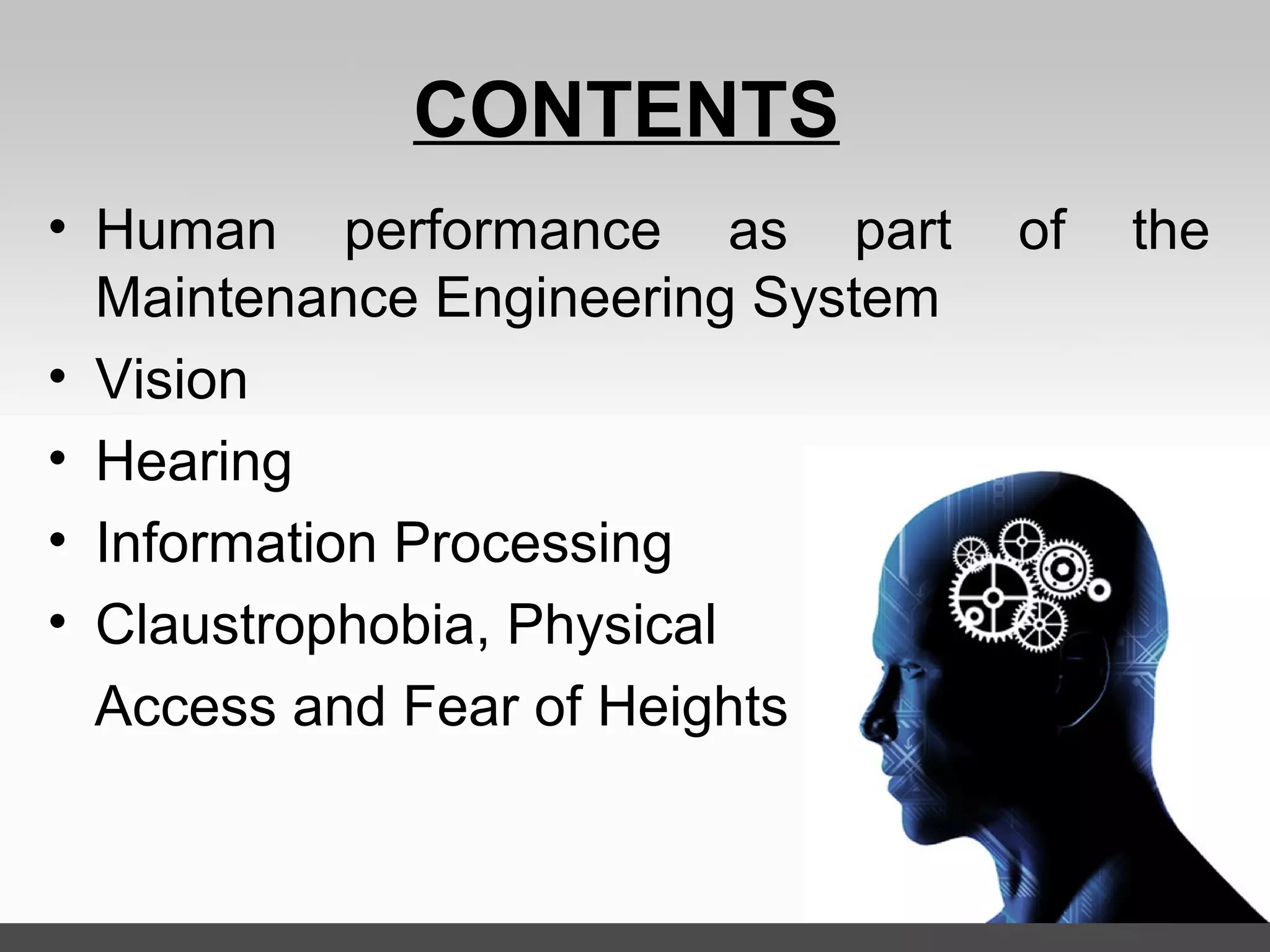 Human factors in aviation (human performance and limitations) | PPT