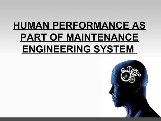 Human factors in aviation (human performance and limitations) | PPT ...