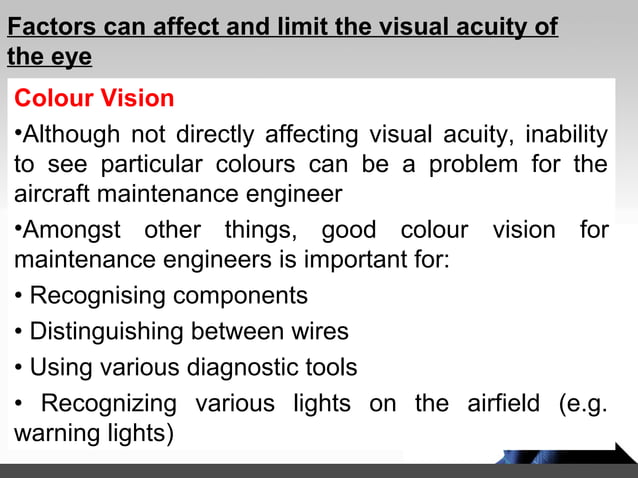 Human factors in aviation (human performance and limitations) | PPT ...
