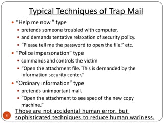 Human Factor on Information Security -- Origin of Information Leakage ...