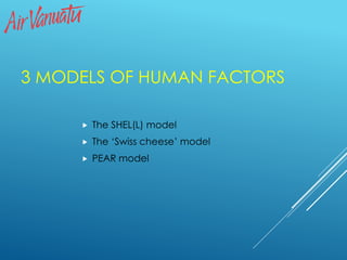 Human factors recurrent | PDF | Aviation Industry | Industries