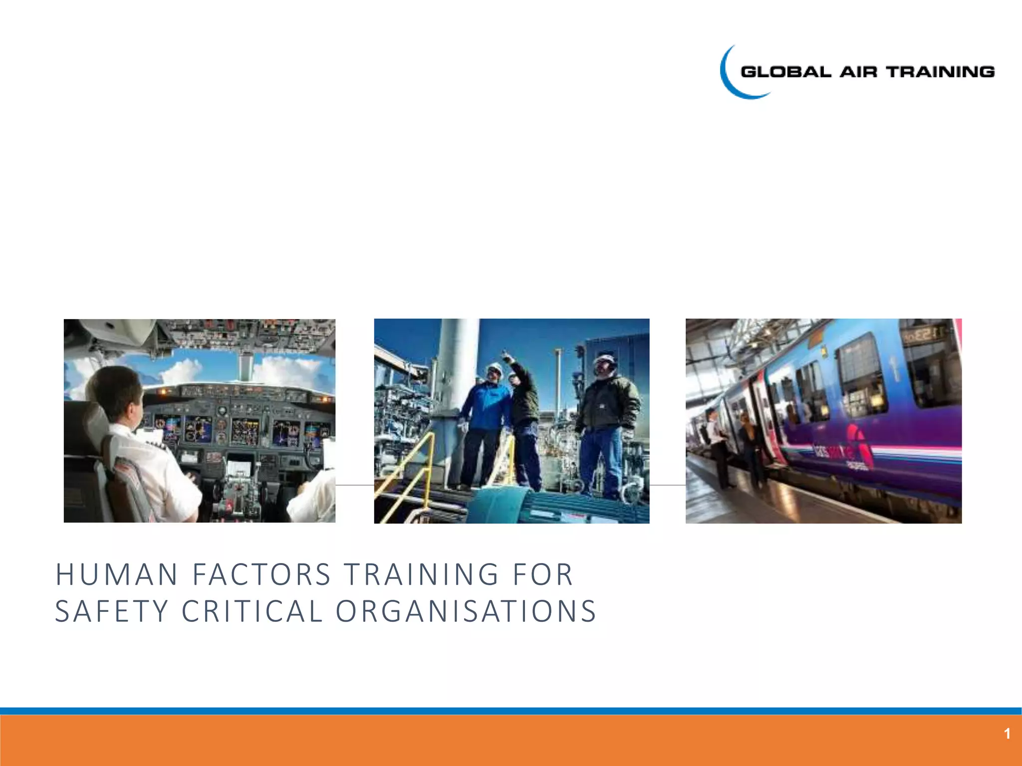 Human factors training | PPTX