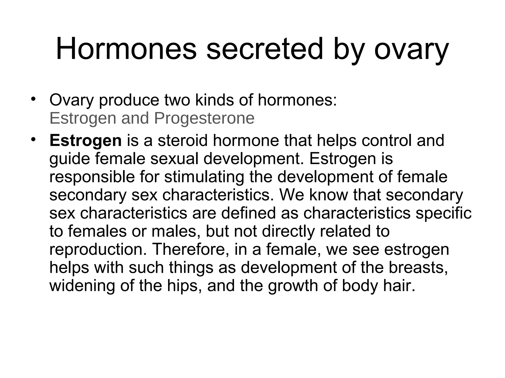 Human female reproductive system | PPT